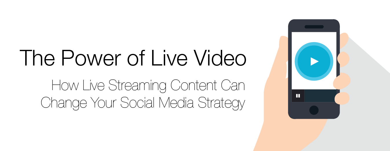 Blog : How Live Streaming Content Can Change Your Social Media Strategy